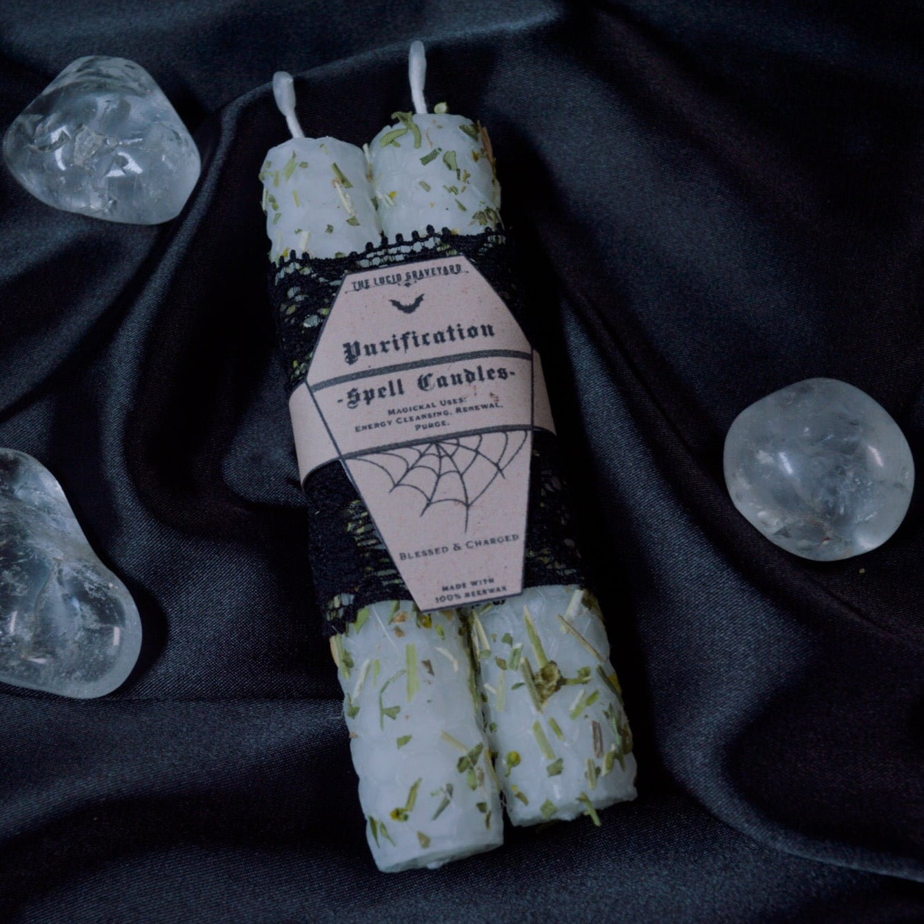 Spell Candles – The Lucid Graveyard LLC